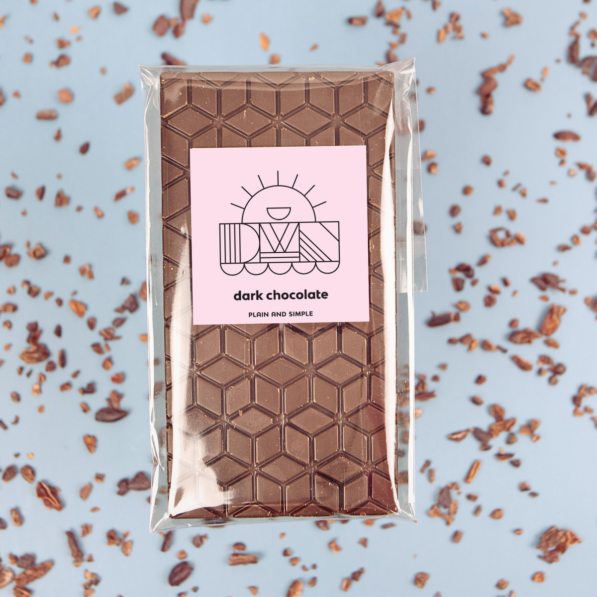 60% dark chocolate (house blend) – DWN Craft Chocolatier